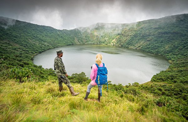 Hiking Virunga Mountains - Volcanoes National Park Rwanda